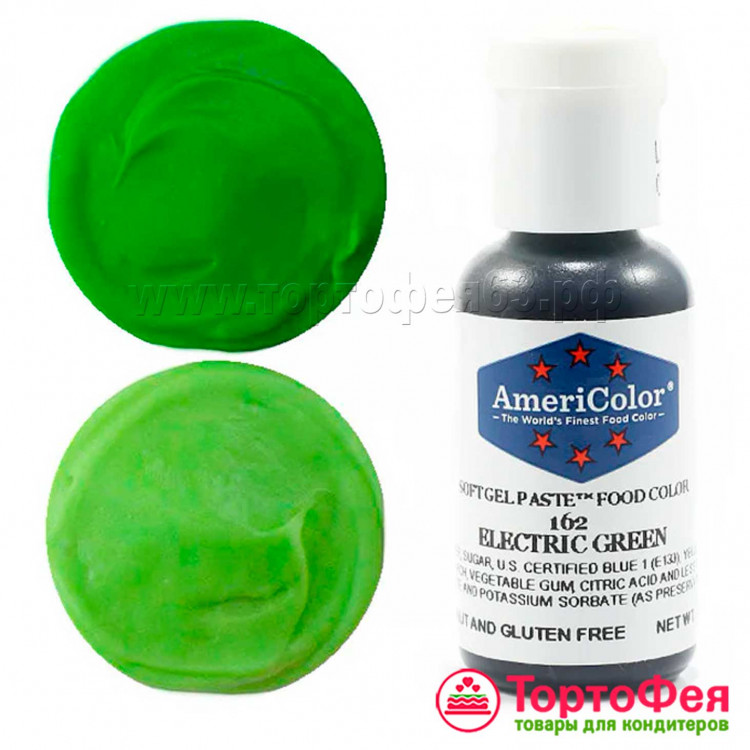 Краситель гелевый AmeriColor ELECTRIC GREEN